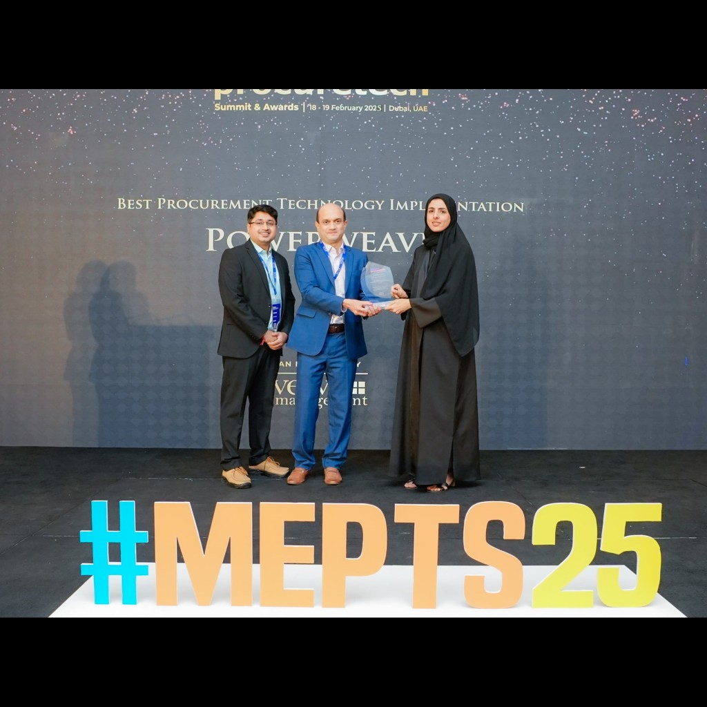 Powerweave Wins ‘Best Procurement Technology Implementation’ at Middle East Procuretech Summit ...