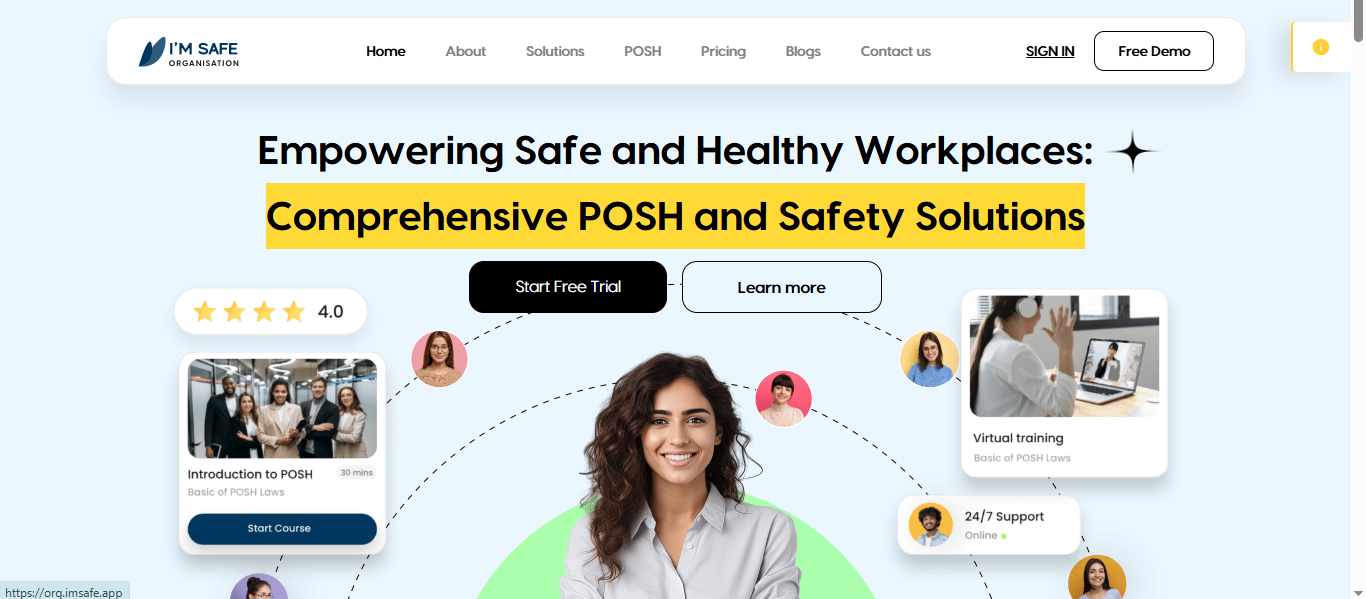 I’m Safe Organisation Wins POSH Tech Innovator Award at POSH Conclave ...