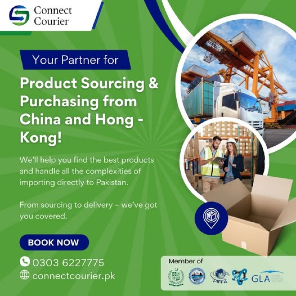 Connect Courier Launches New Sourcing Service Simplifies China–Pakistan Trade for Local SMEs ...